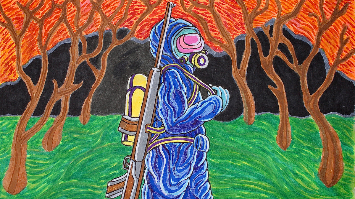 "The Scientist" Original Painting – Reid's Into Art